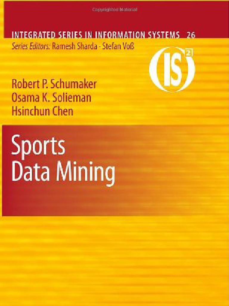 Sports Data Mining Book | PDF | Data Mining | Statistics