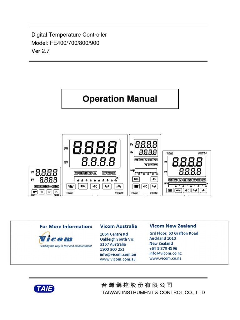 FE400/700/800/900 Manual Overview | PDF | Power Supply | Alternating ...