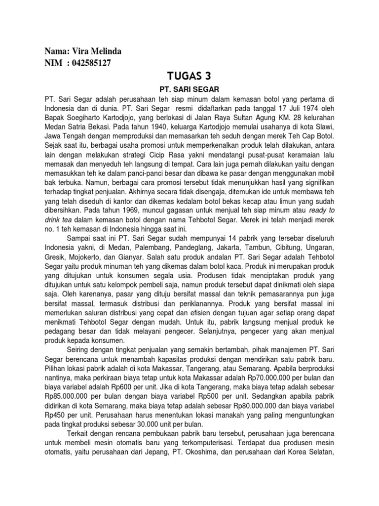 Tugas 3 Vira Melinda | PDF