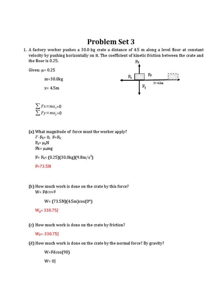 Probset 3 | PDF | Physics | Physical Phenomena