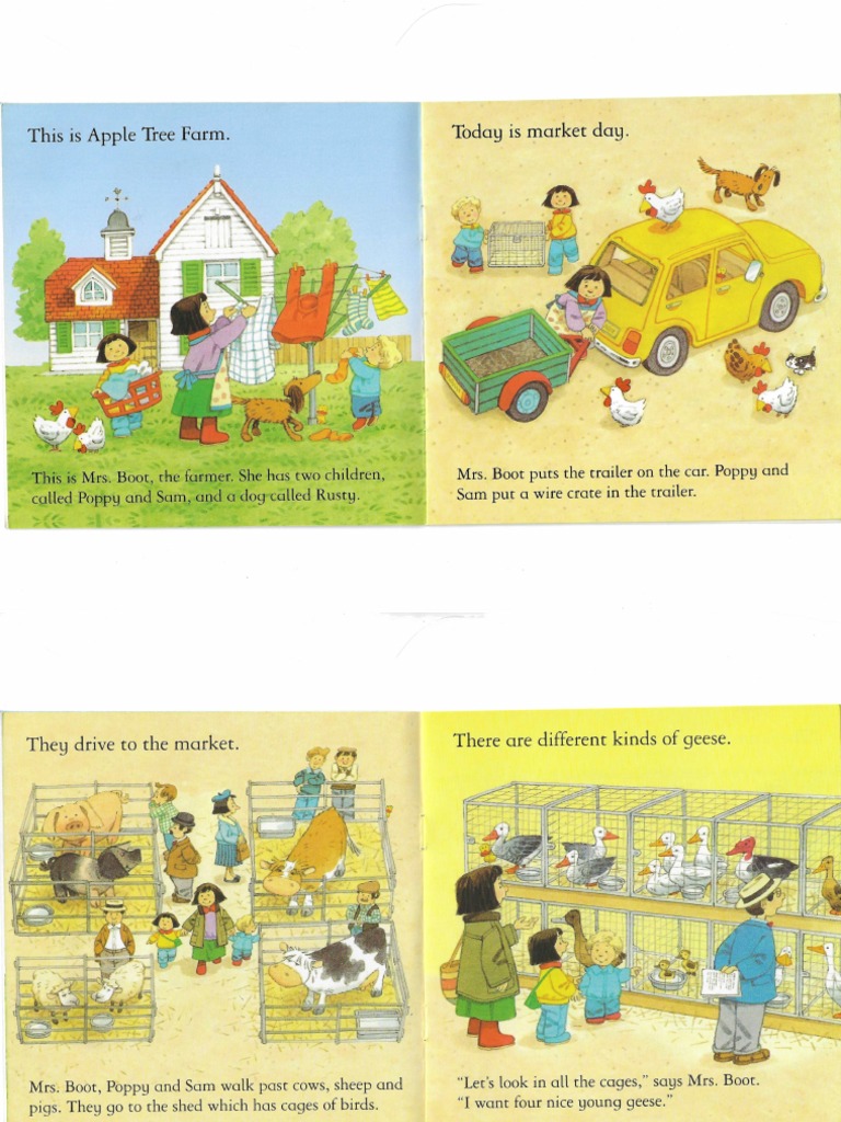 Usborne Farmyard Tales MarketDay | PDF