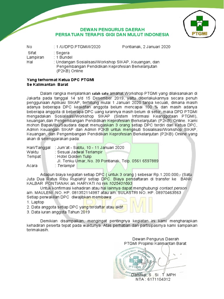 Undangan Workshop | PDF