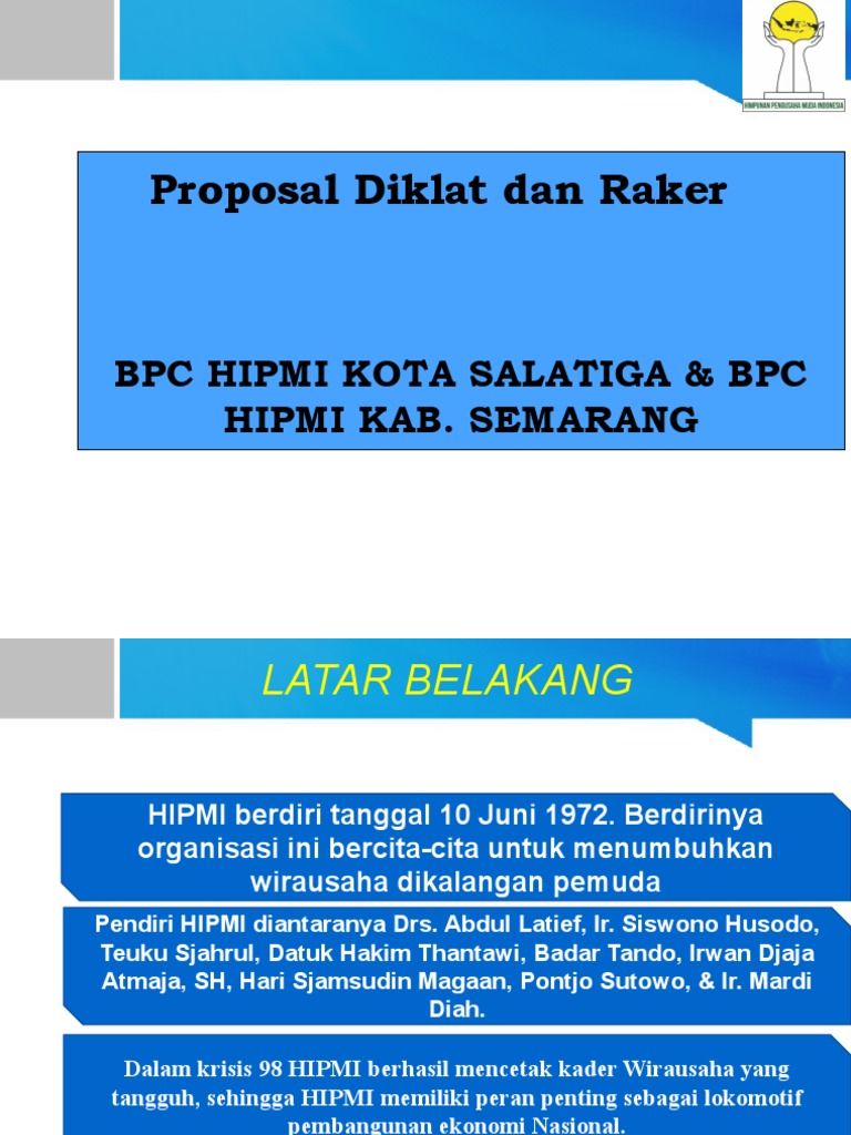 Proposal Diklat | PDF