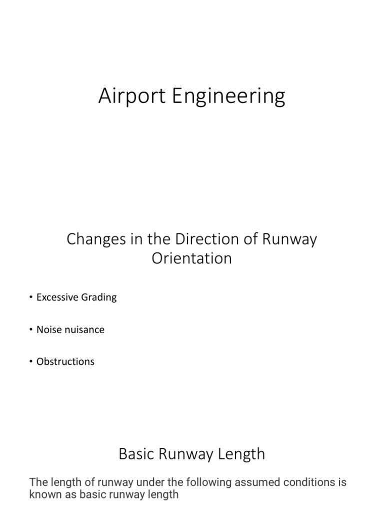 Airport Engineering | PDF | Runway | Airport