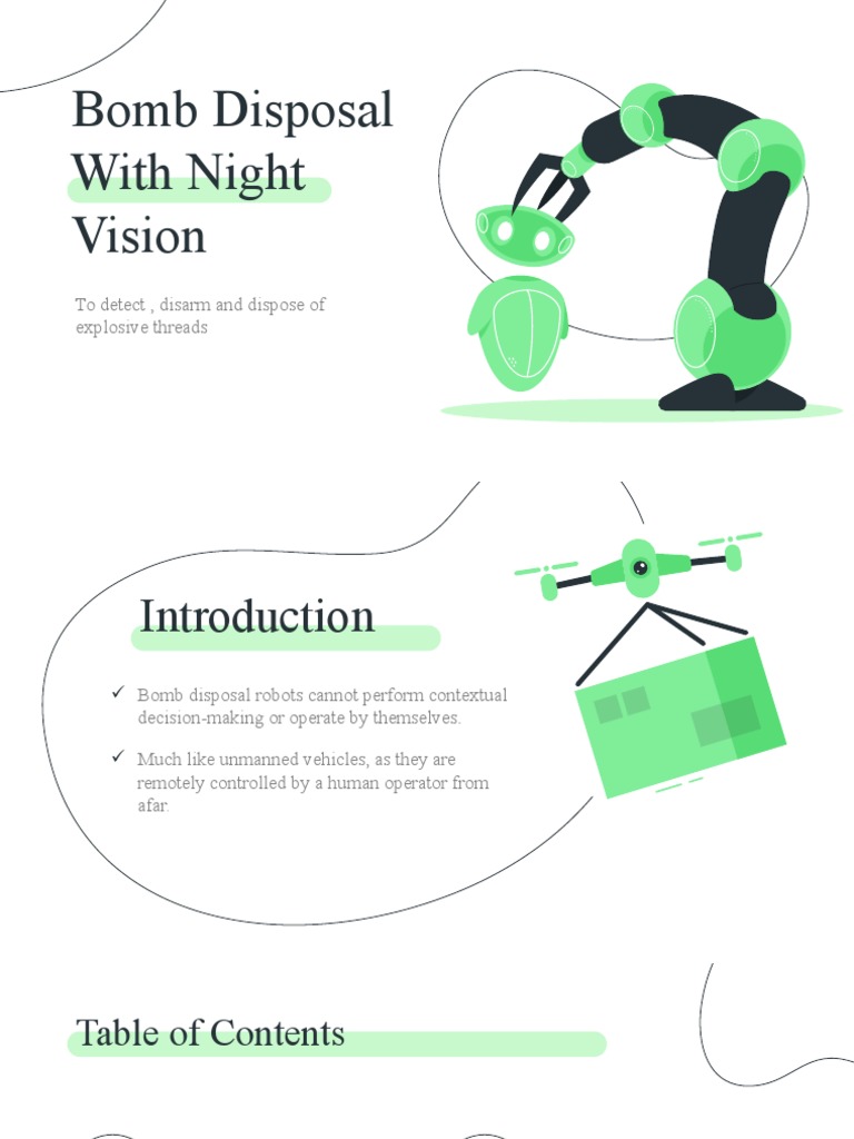 Robotic Workshop by Slidesgo | PDF | Bomb Disposal | Robotics