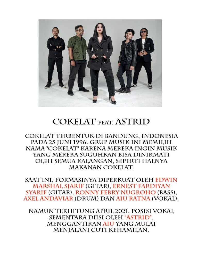 Cokelat X Astrid Profil April 2021 | PDF