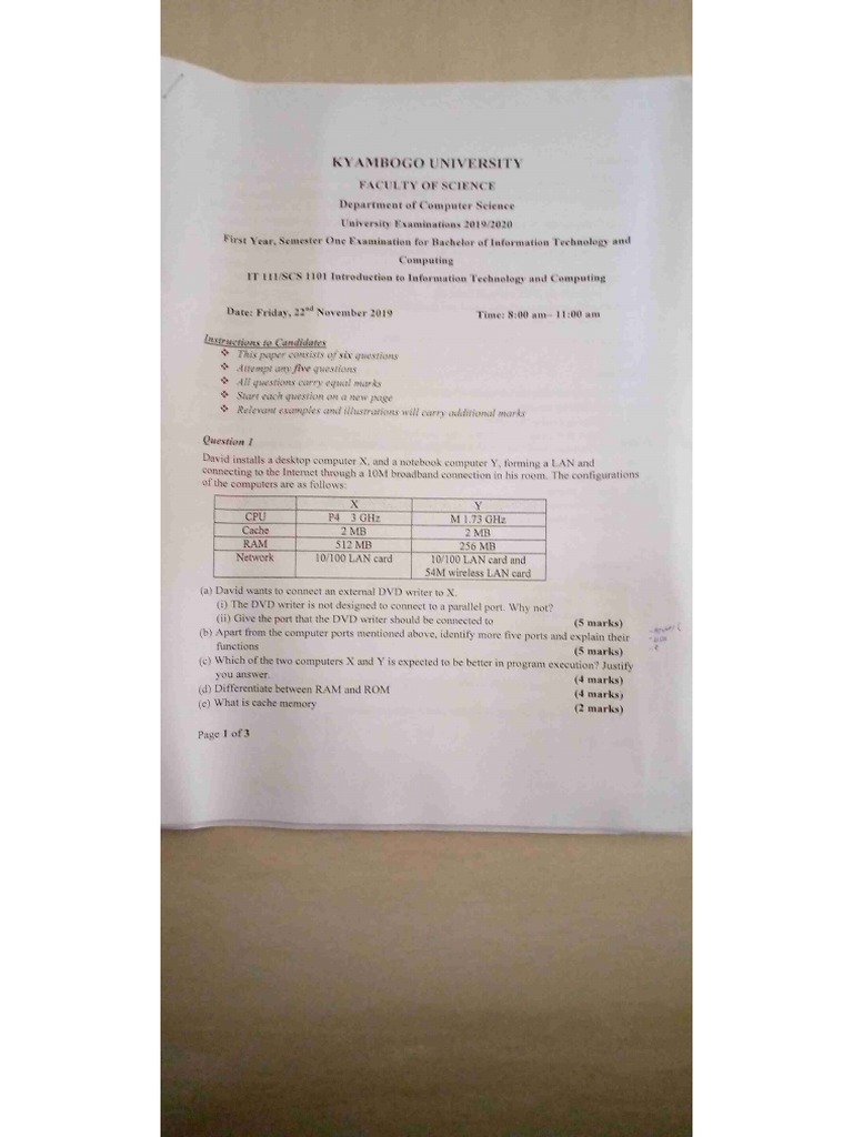 Past Papers BITC Kyu - 80 | PDF