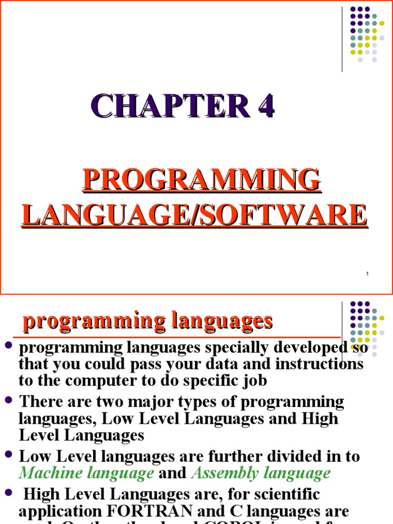 Lecture 7 Machine and Assembly Languages | PDF | Assembly Language ...