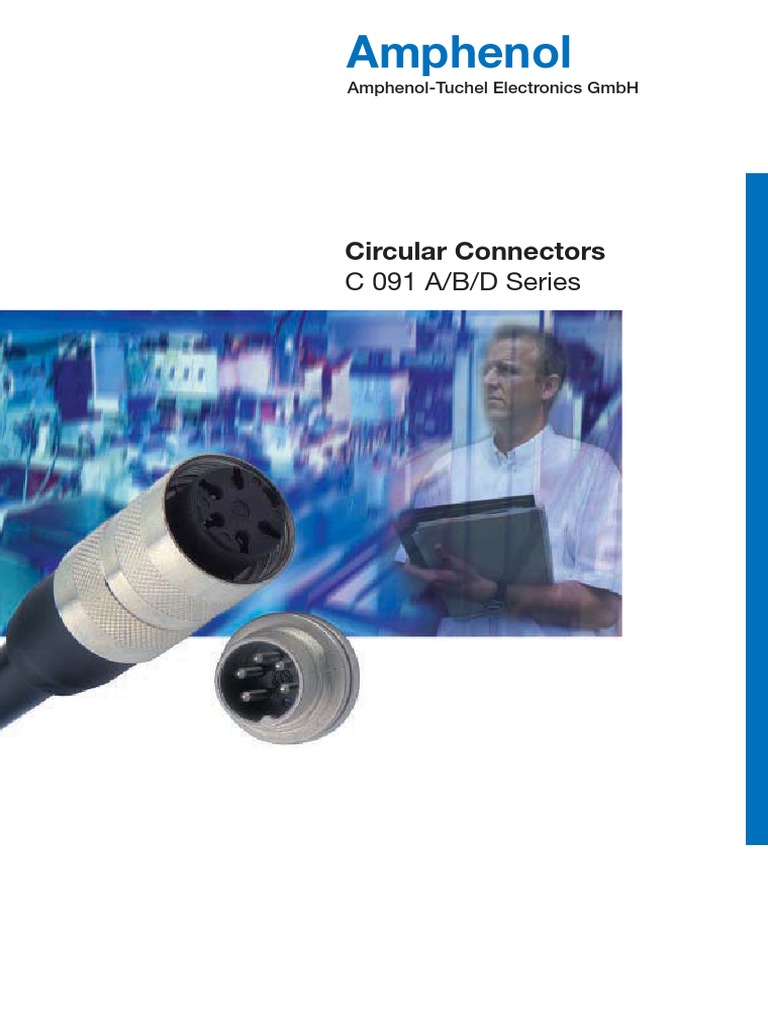 Amphenol c091 | PDF | Electrical Connector | Insulator (Electricity)