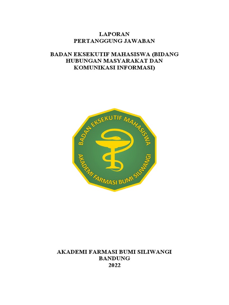 LPJ Dep. Humas & Kominfo | PDF