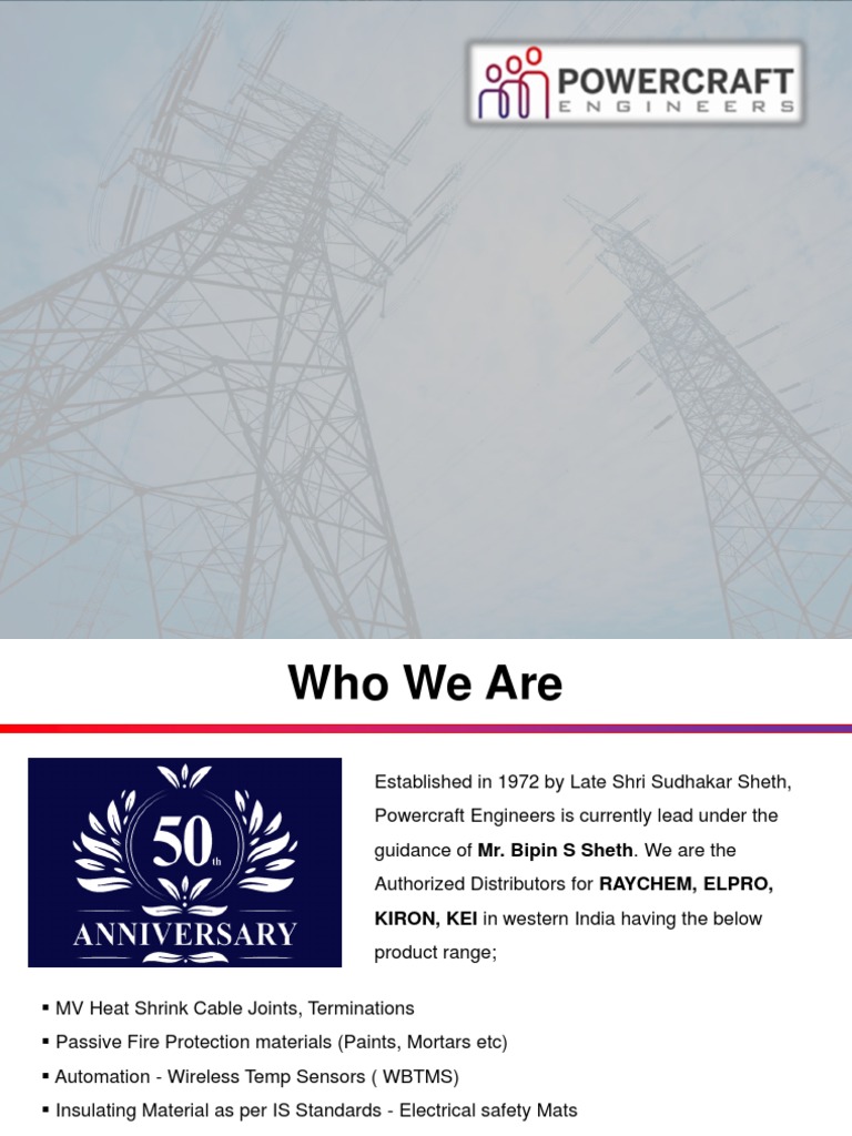 Powercraft Profile | PDF | Insulator (Electricity) | High Voltage