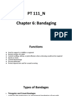 Basic First Aid - ToPIC 5 (Bandaging) | PDF