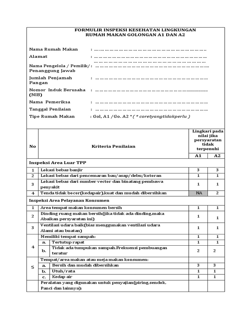 A. Form Ikl RM | PDF