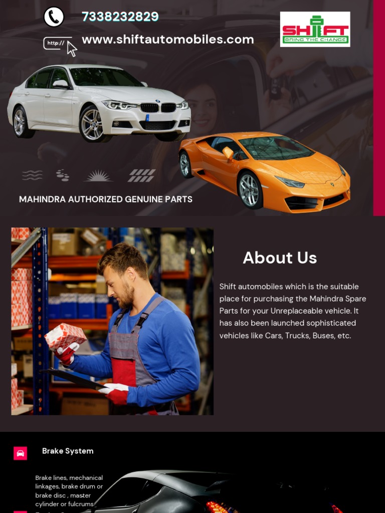 Best Mahindra Authorised Spare Parts in Bangalore | PDF | Business