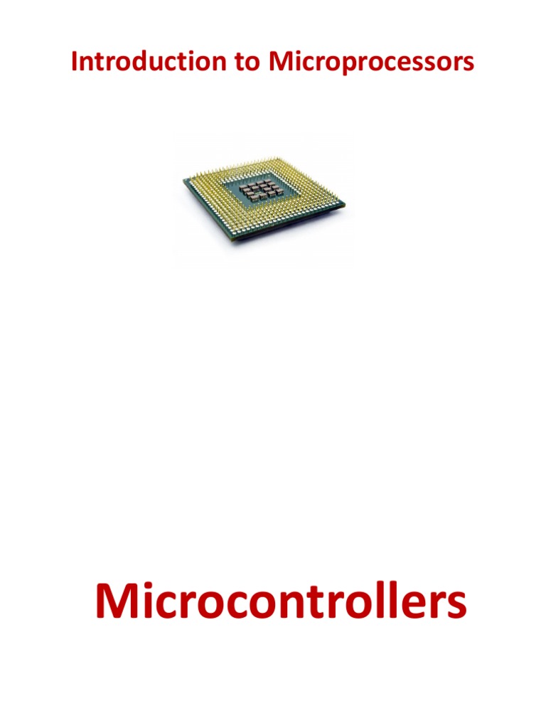 Microcontroller_8051_v1 | PDF | Microcontroller | Microprocessor
