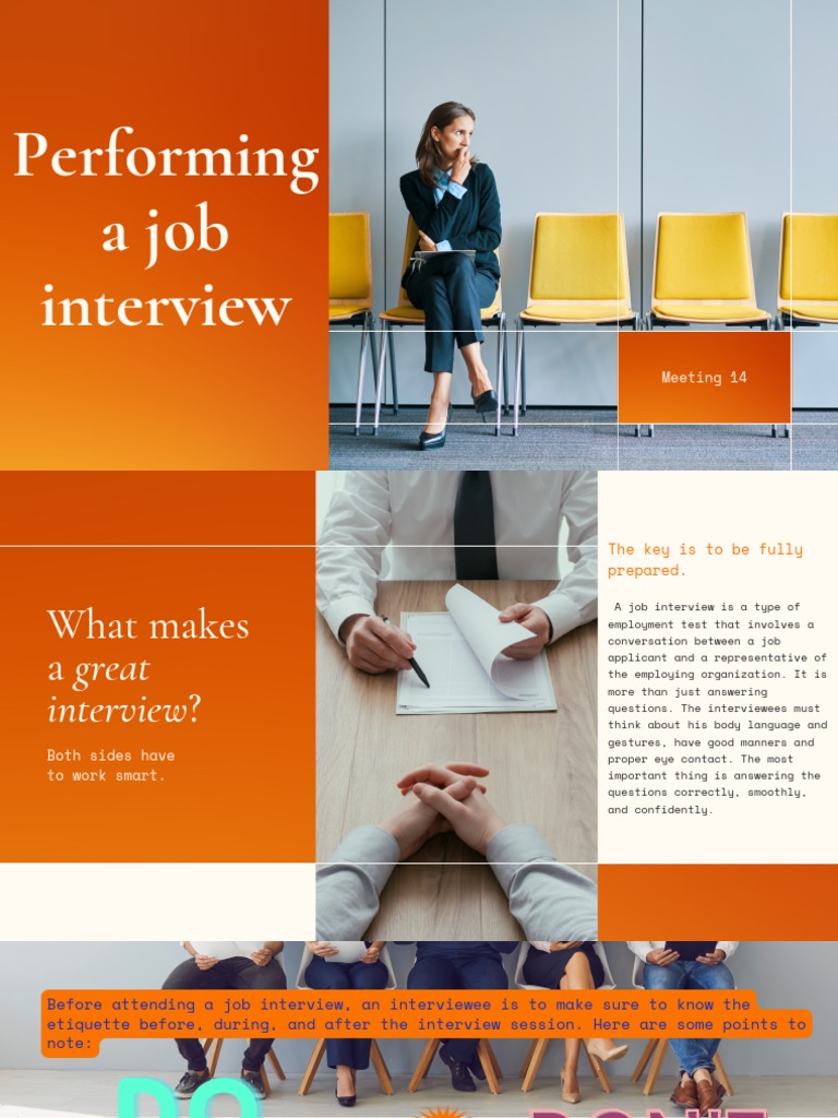 JOB INTERVIEW PDF | PDF | Job Interview | Cognition