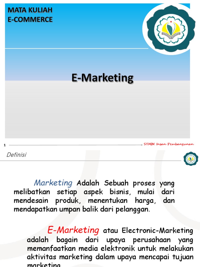 E Marketing | PDF