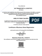 Sample DTI Permit Template | PDF