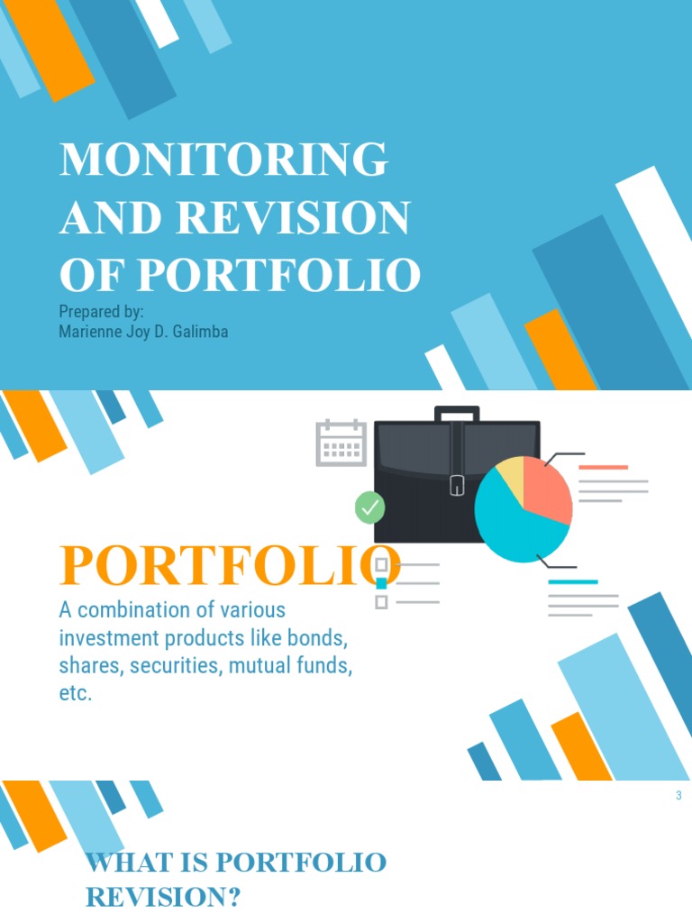 Strategies and Techniques for Effective Portfolio Monitoring and ...