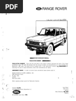 Land Rover Series 3 Workshop Manual | PDF
