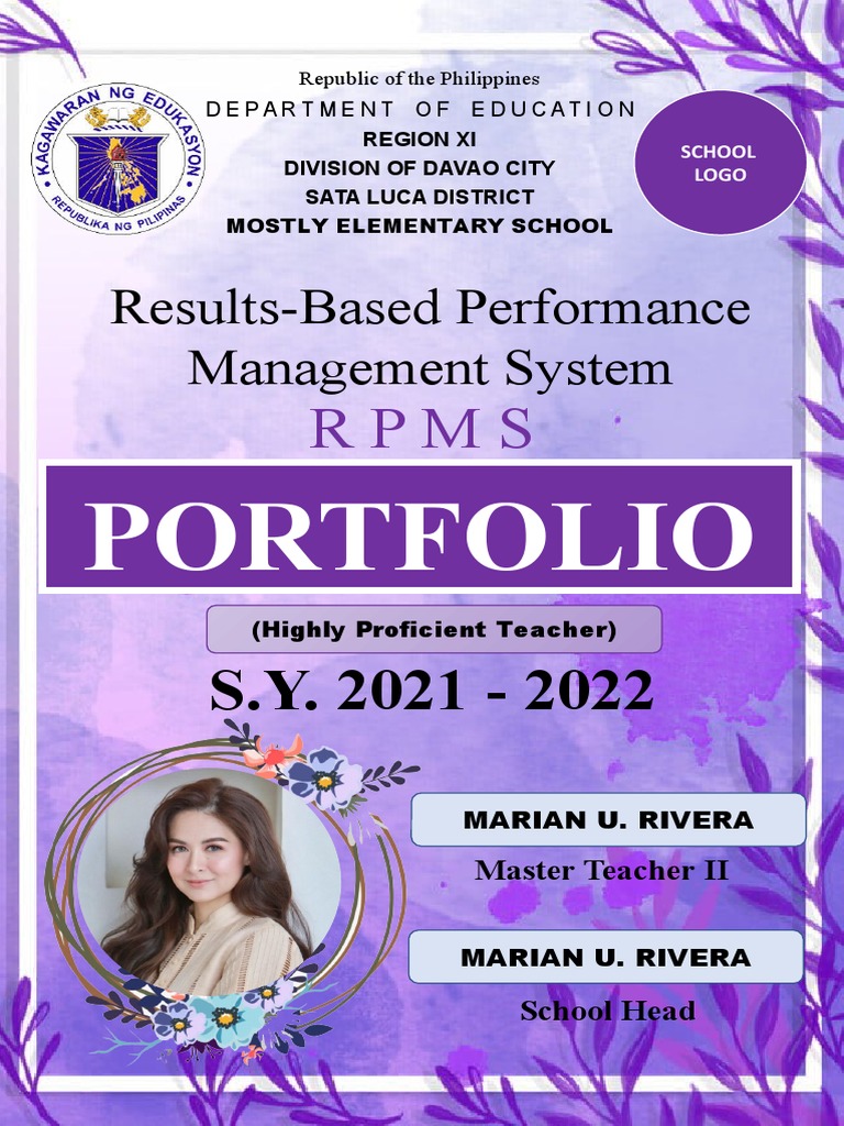 MASTER TEACHERS RPMS PURPLE TEMPLATE - Results-Based-Performance ...
