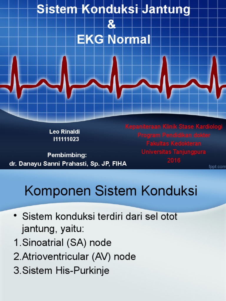 Komponen dan Interpretasi EKG Jantung | PDF