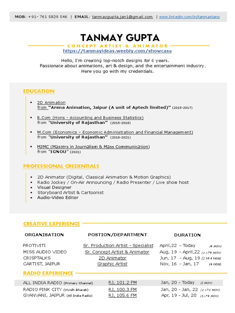 CV 20062022 | PDF | Communication | Computing