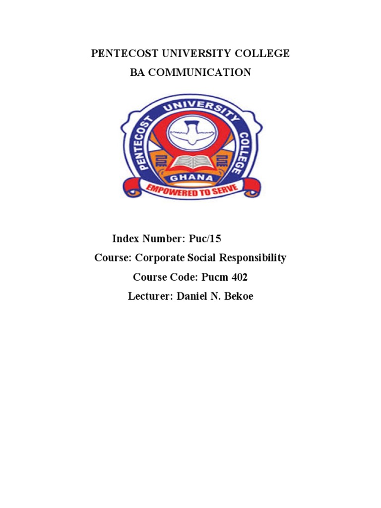 CSR Assignment 1 2019 | Descargar gratis PDF | Corporate Social ... CSR Assignment 1 2019 | Descargar gratis PDF | Corporate Social ...