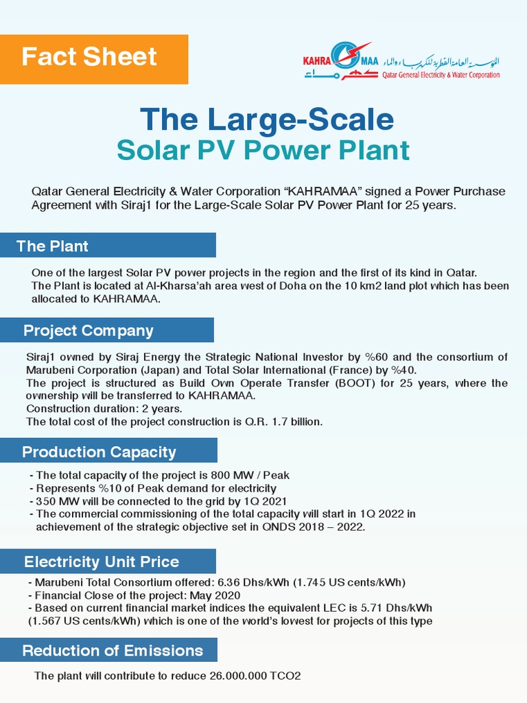 Solar PV Power Plant: The Large-Scale | PDF | Solar Power | Photovoltaics