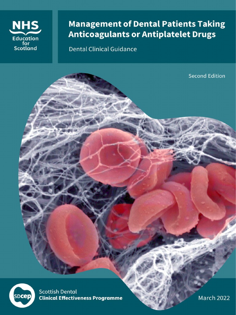 Sdcep Management of Dental Patients Taking Anticoagulants or ...