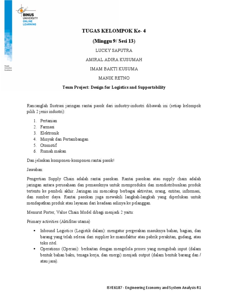 2121 Isye6187037 Lkda TK4-W9-S13-R1 Team8 | PDF | Kesehatan Holistik | Teknologi & Rekayasa