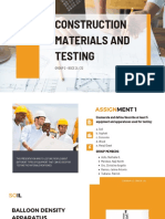 Common Construction Materials and Testing Apparatus or Equipment Used ...