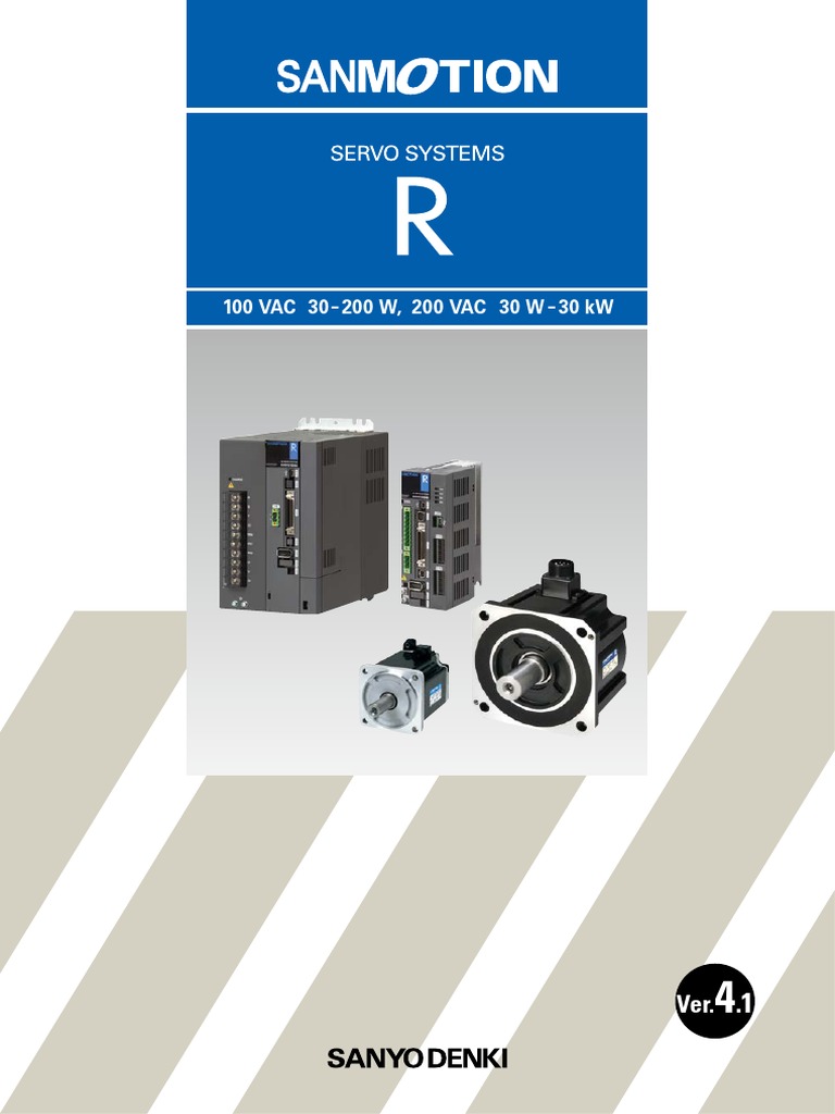 Sanmotion R-3e-Ad e | PDF | Servomechanism | Electric Motor