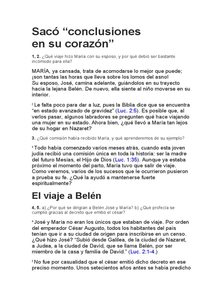 Jose y Maria | PDF | María, madre de Jesús | Belén