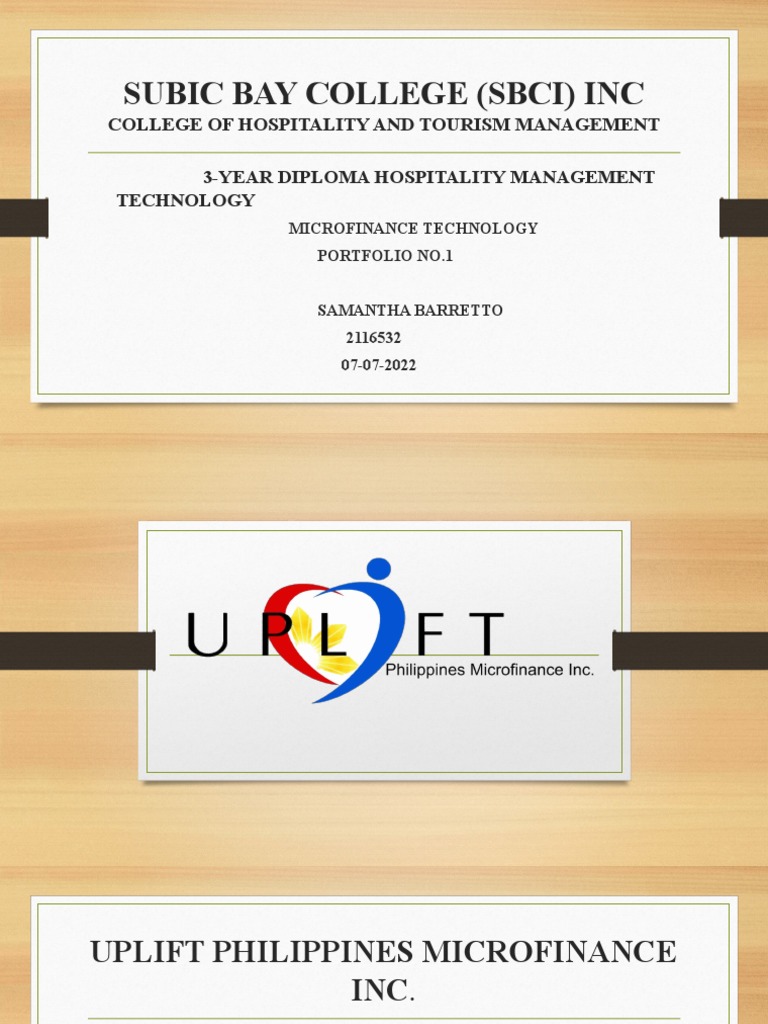 Subic Bay College (Sbci) Inc | PDF | Philippines | Entrepreneurship