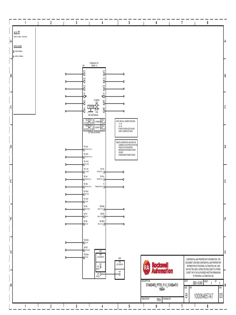 Standard PF753 F1-5 Schematic (Nema) | PDF | Electrical Engineering ...