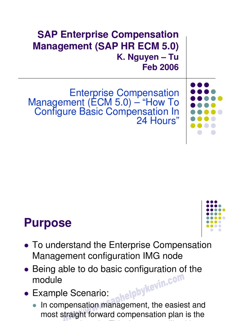 Basic ECM Configuration | PDF