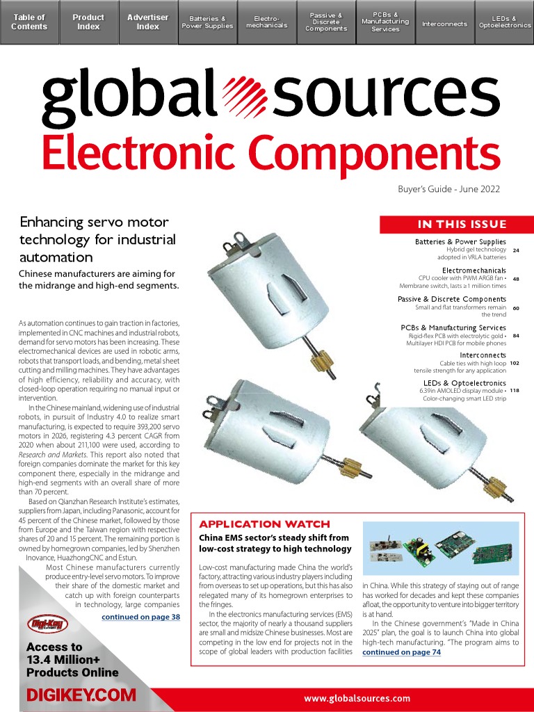 ElectronicSources Components | PDF | Printed Circuit Board | Automation
