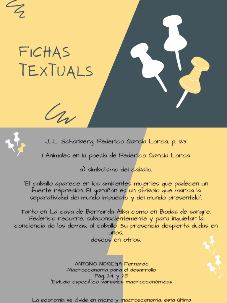 Fichas Textuales | PDF