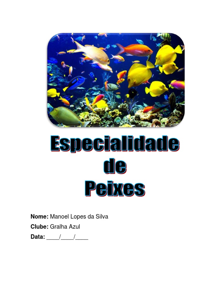 PEIXES | PDF | Peixes | Brânquia