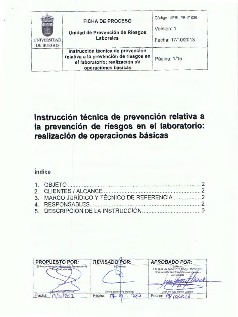 Uprl PR It 36 | PDF | Destilación | Reacciones químicas