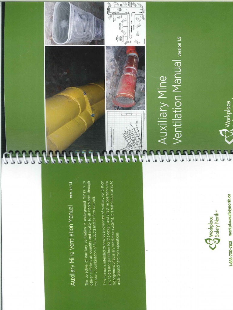 Libro - Auxiliary Mine Ventilation Manual | PDF