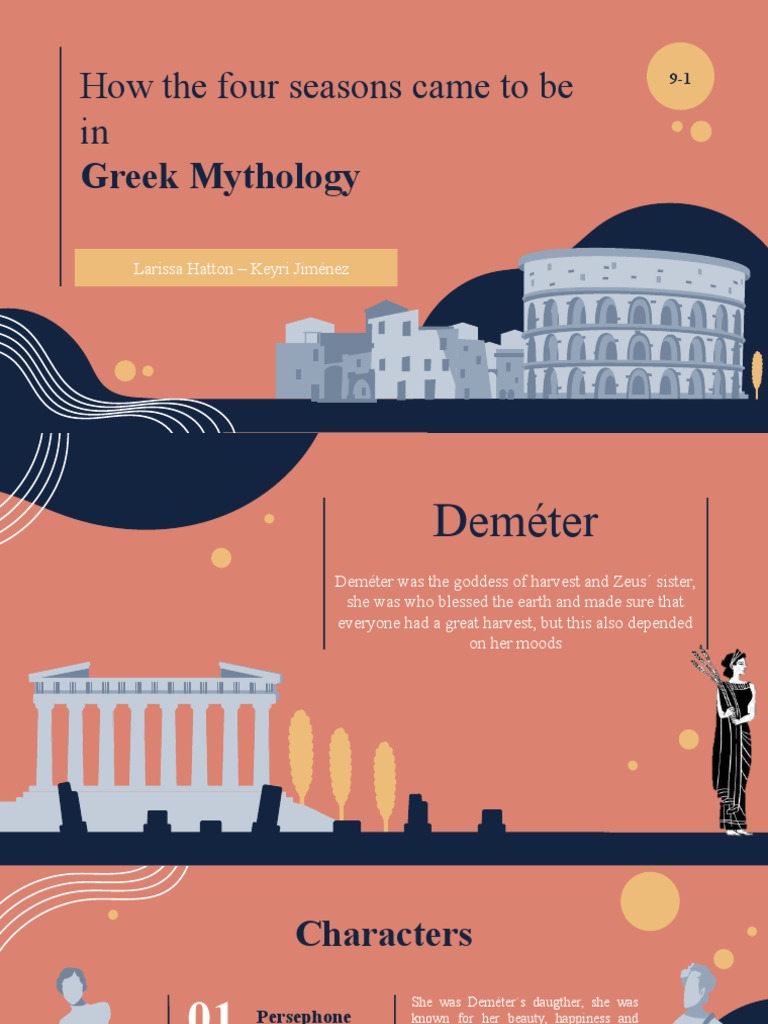 Four Seasons - Greek Mythology | PDF