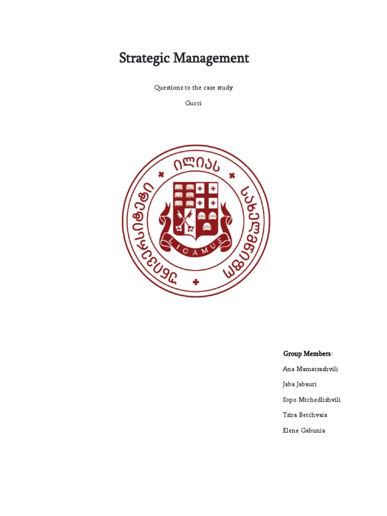 Gucci. Case Study | PDF | Economies | Business
