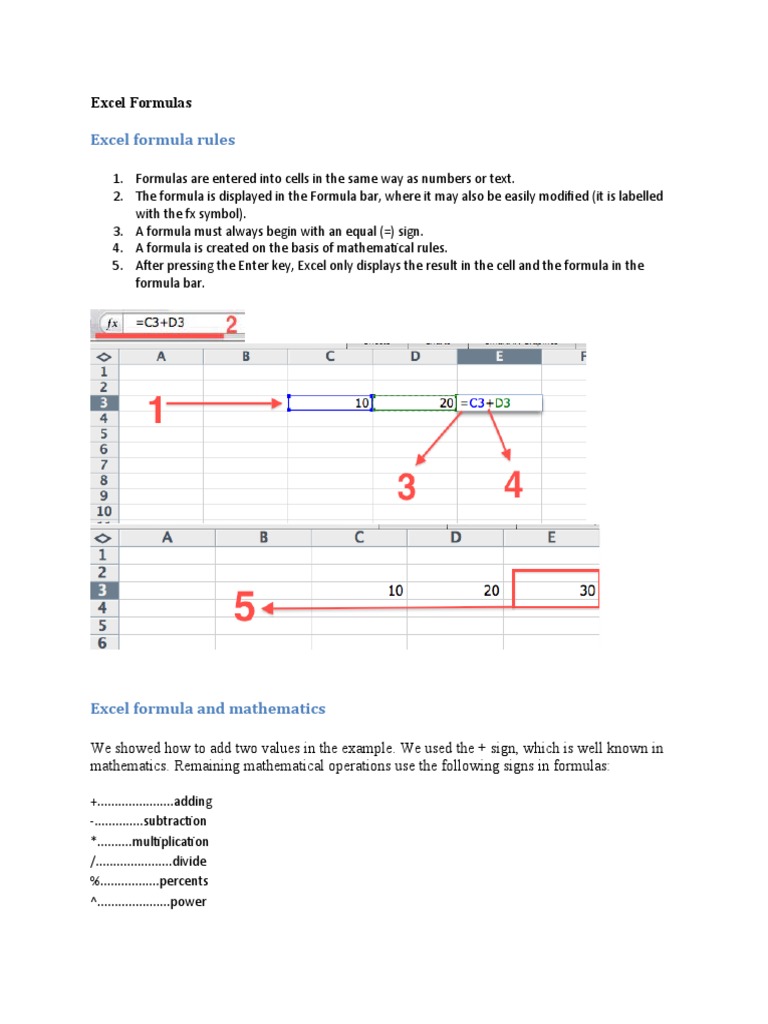 Excel Formulas | Download Free PDF | Microsoft Excel | Interest