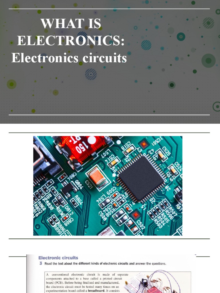 What Is Electronics | PDF