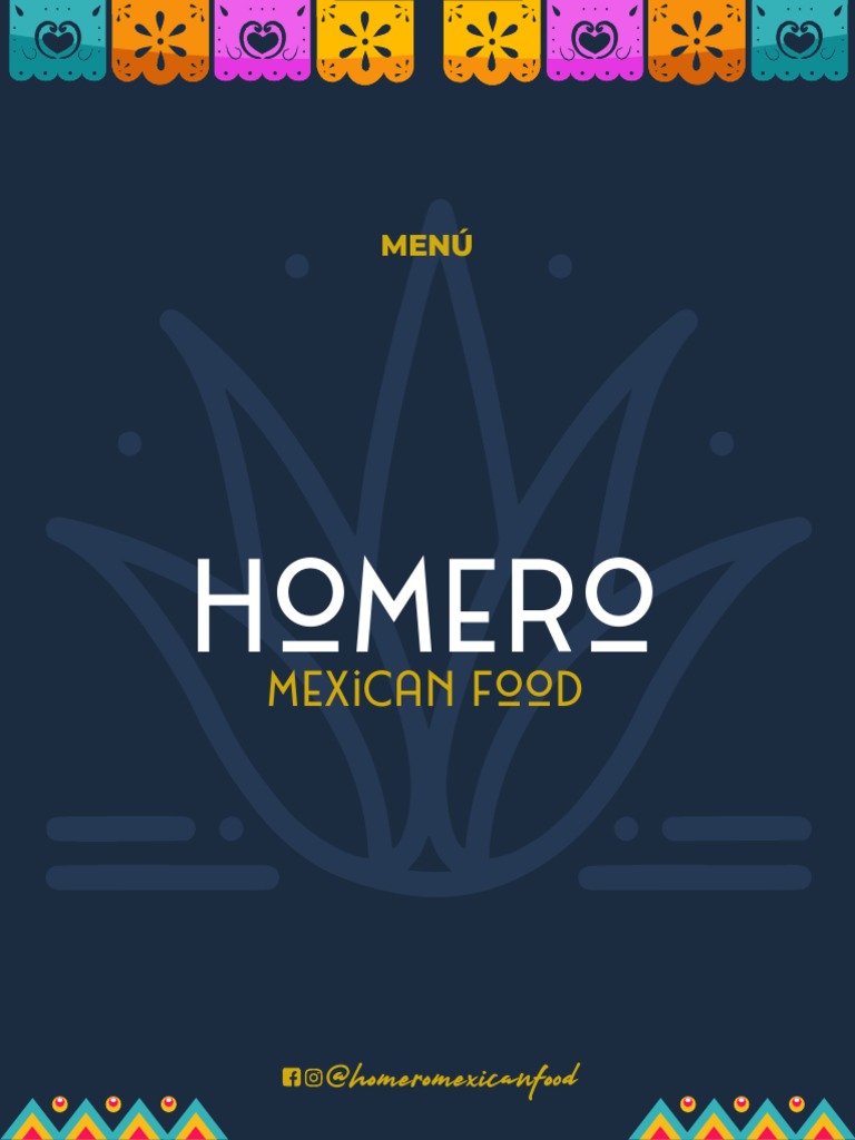 Homero Menú Villavo | PDF | Ingredientes de comida | Preparación de ...