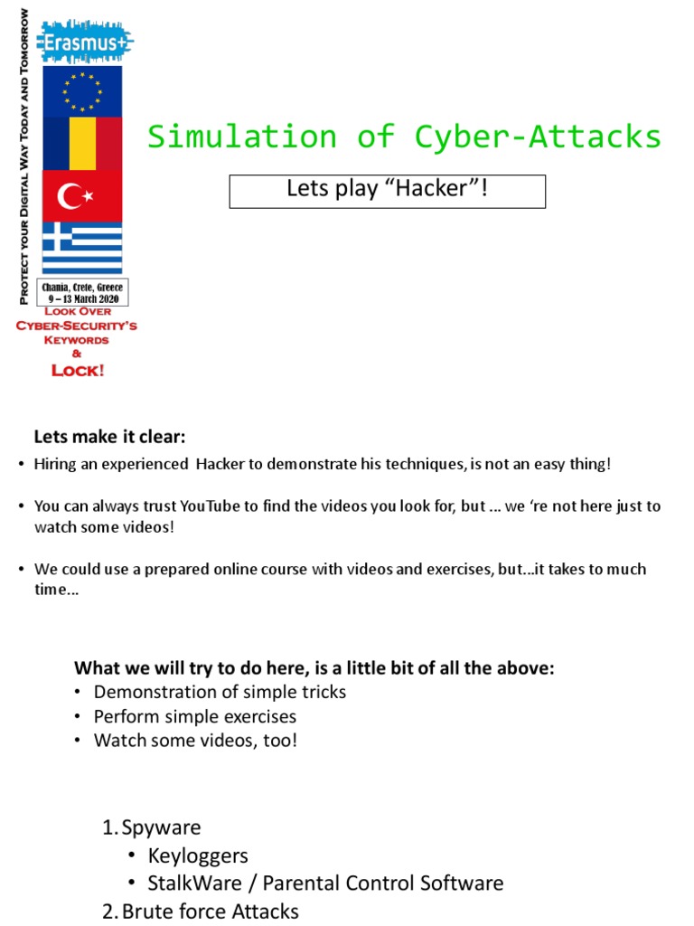 Cyber Attack Simulation Guide Pdf Password Cybercrime