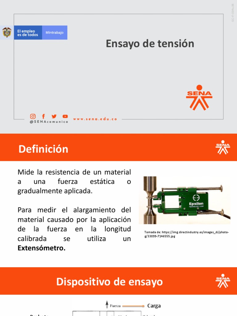 Ensayo de Tension | PDF | Deformación (ingeniería) | Ductilidad Ensayo de Tension | PDF | Deformación (ingeniería) | Ductilidad