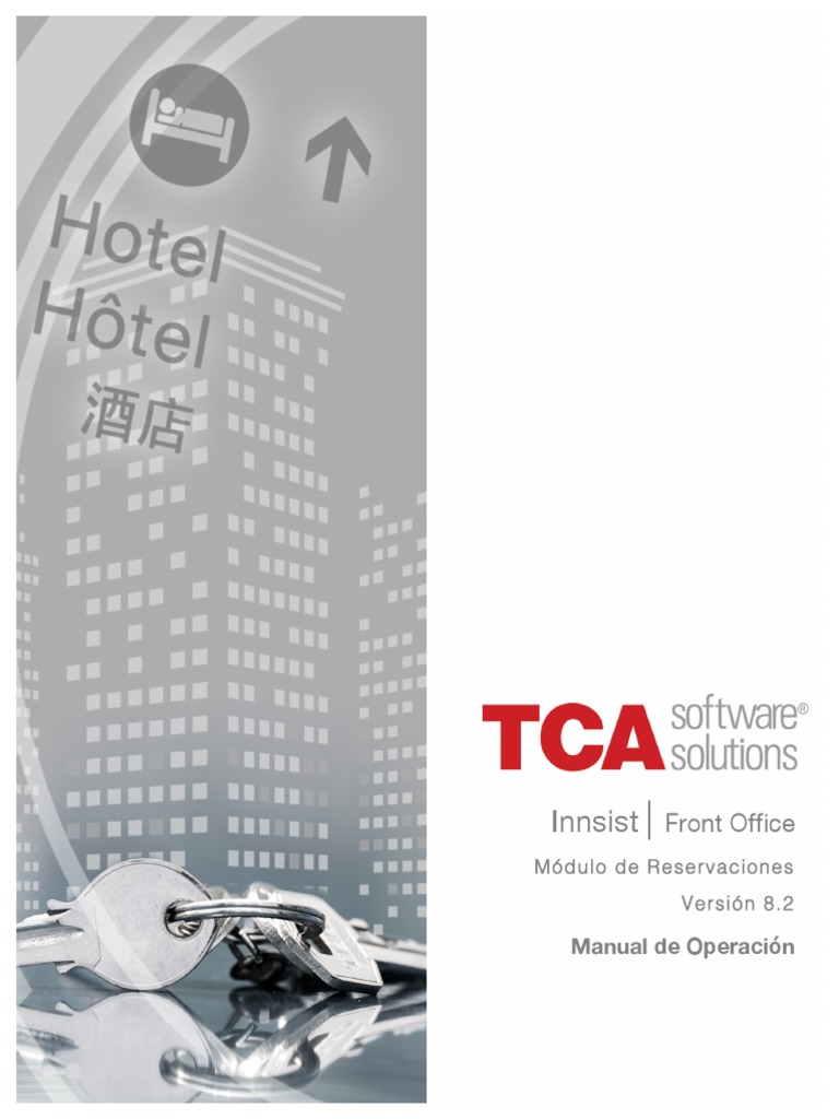 Guia de Usuario Reservaciones Innsist 8 - 2 - 4 | PDF | Hotel | Contraseña